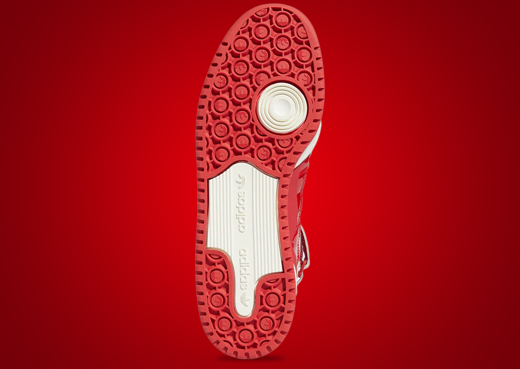 Red Patent Leather Adorns The adidas Forum 84 High - Sneaker News