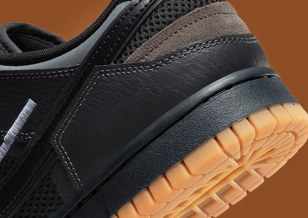Gum Bottoms Enhance This Nike Dunk Low Scrap - Sneaker News