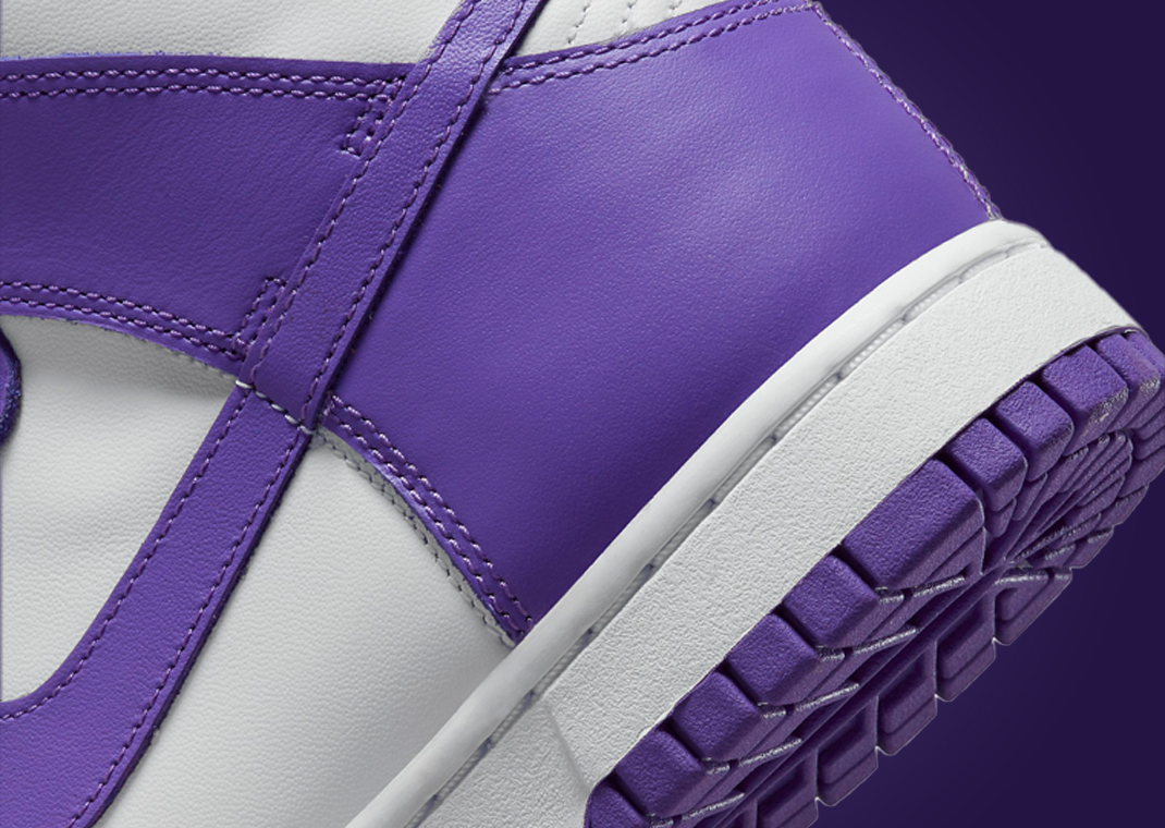 Championship Purple Comes To This Nike Dunk High - Sneaker News