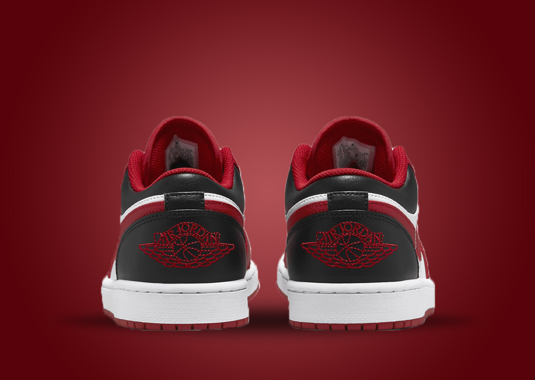 Reverse Black Toe Vibes On This Air Jordan 1 Low - Sneaker News