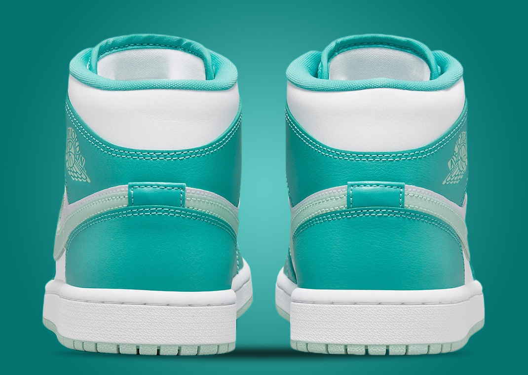 Washed Teal Makes It To This Air Jordan 1 Mid - Sneaker News