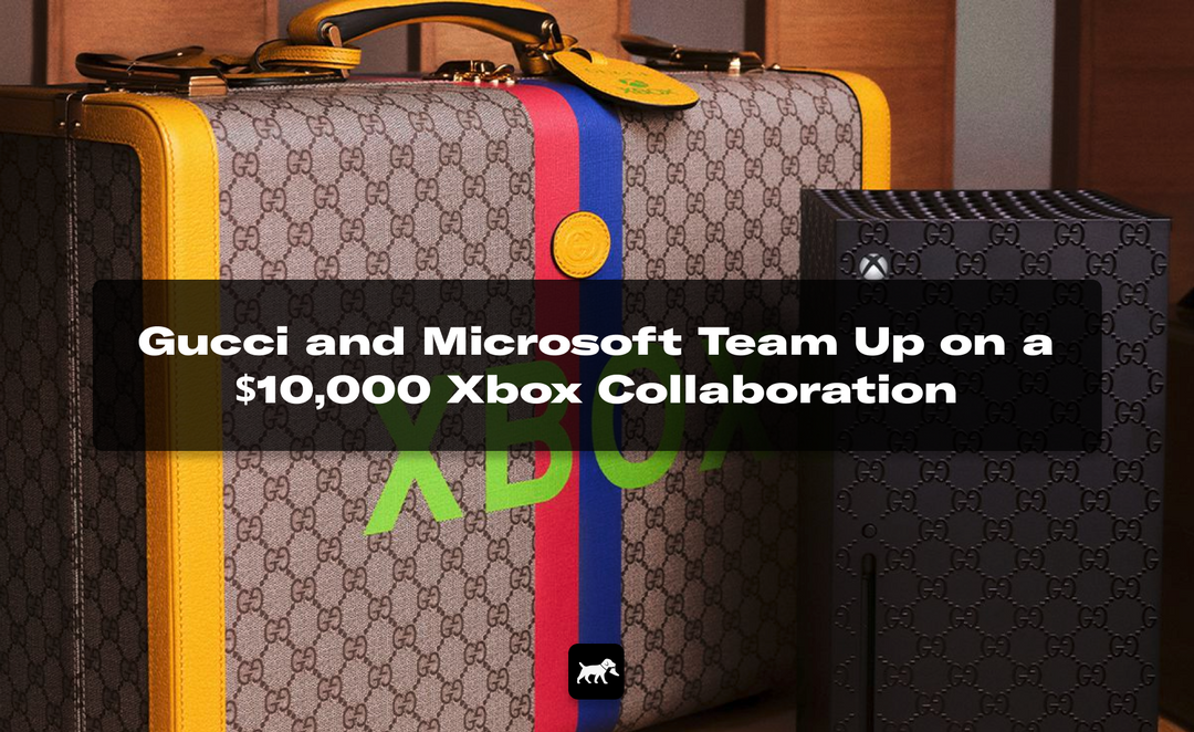 Gucci and Microsoft Team Up on $10,000 Xbox Collaboration - Sneaker News
