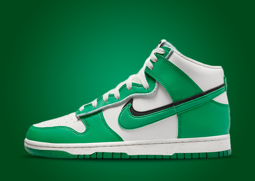 This Nike Dunk High Comes In Stadium Green - Sneaker News