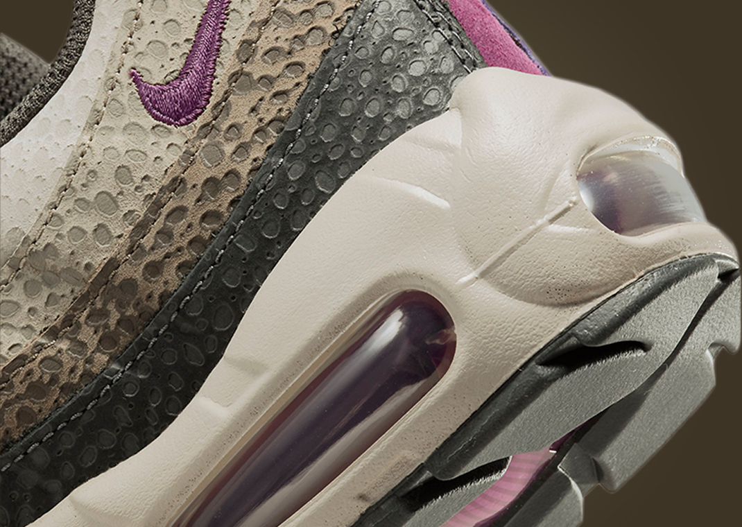 This Nike Air Max 95 Is Split Between Safari And Viotech - Sneaker News