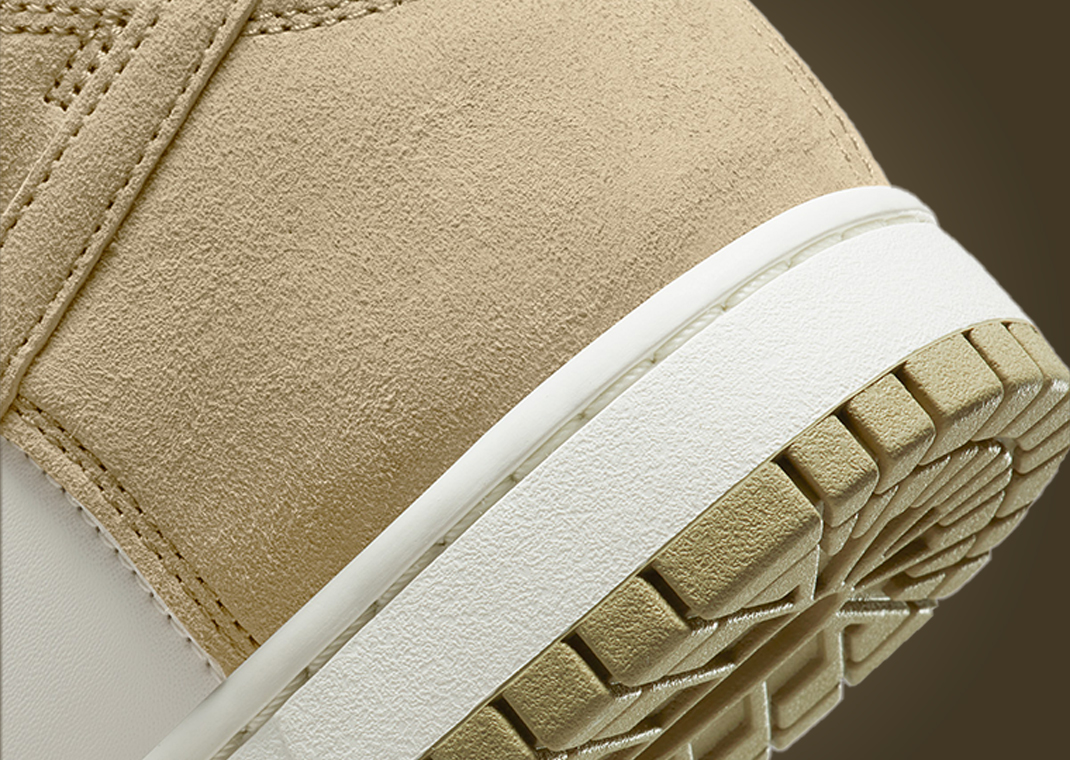 Tan Suede Accents This Nike Dunk High - Sneaker News