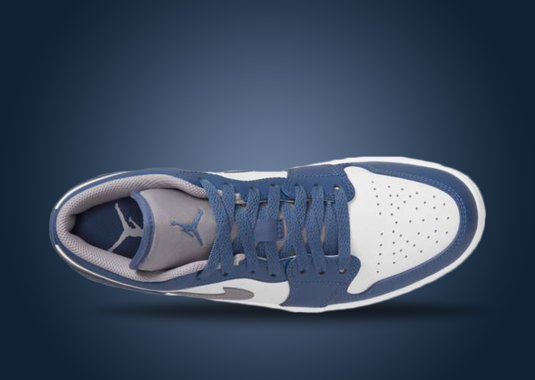 Official Look At The Air Jordan 1 Low True Blue - Sneaker News