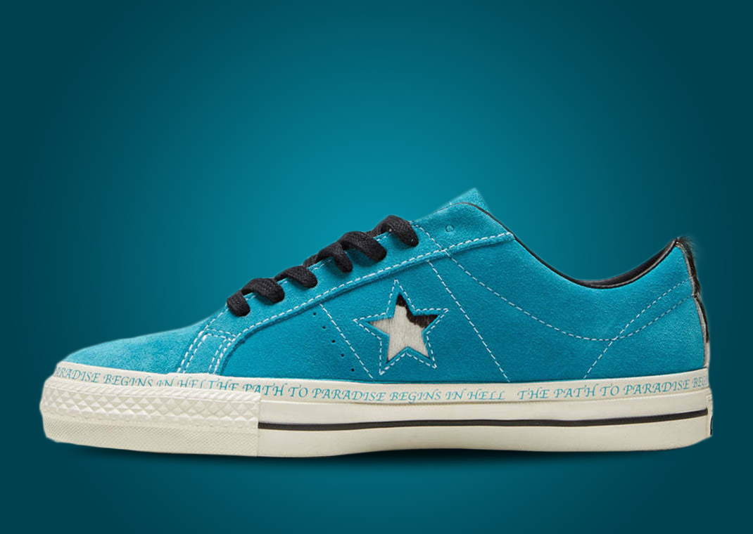 Converse Taps Sean Pablo For A Rapid Teal One Star Ox Pro - Sneaker News