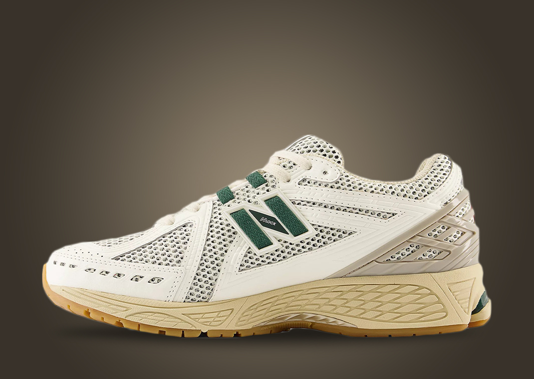Gum Bottoms Finish Off The New Balance 1906R White Green - Sneaker News