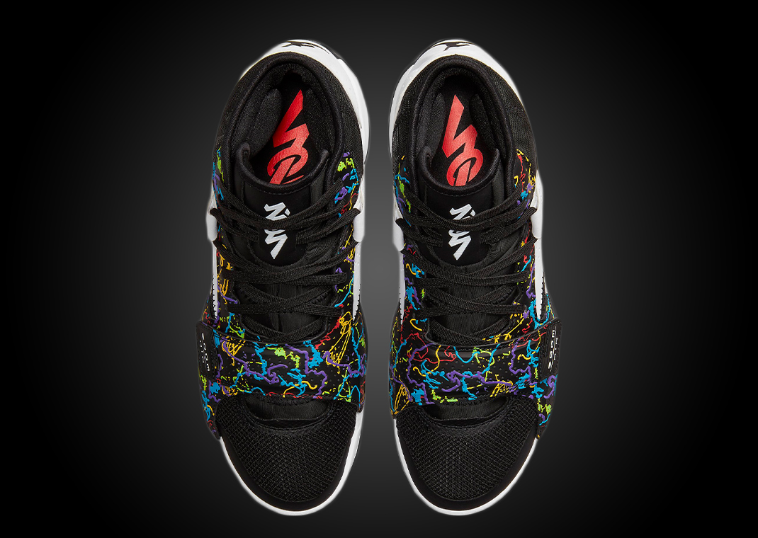 This Jordan Zion 2 Gets Covered In Multi-Color - Sneaker News