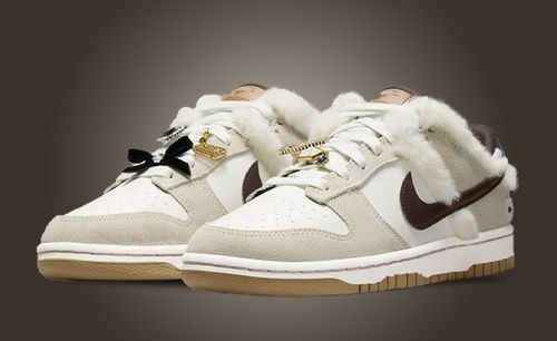 Get Ready To Turn Heads This Season With The Nike Dunk Low Fur & Bling ...