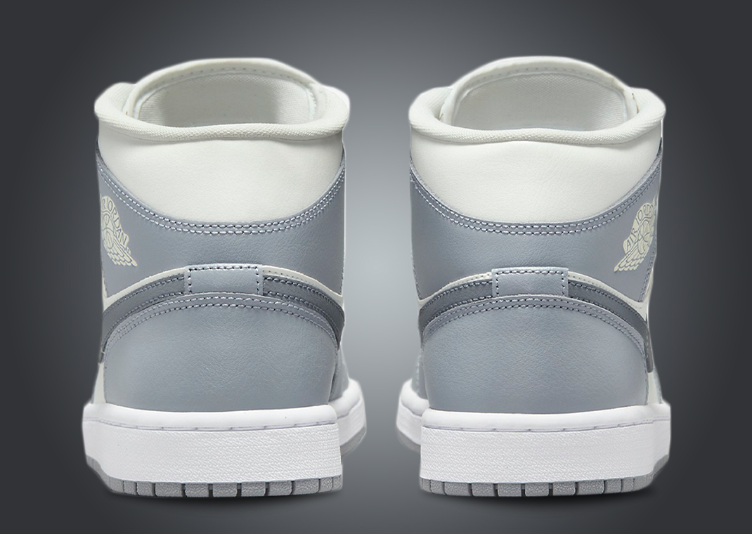 The Air Jordan 1 Mid Sail Stealth Is Releasing Soon - Sneaker News