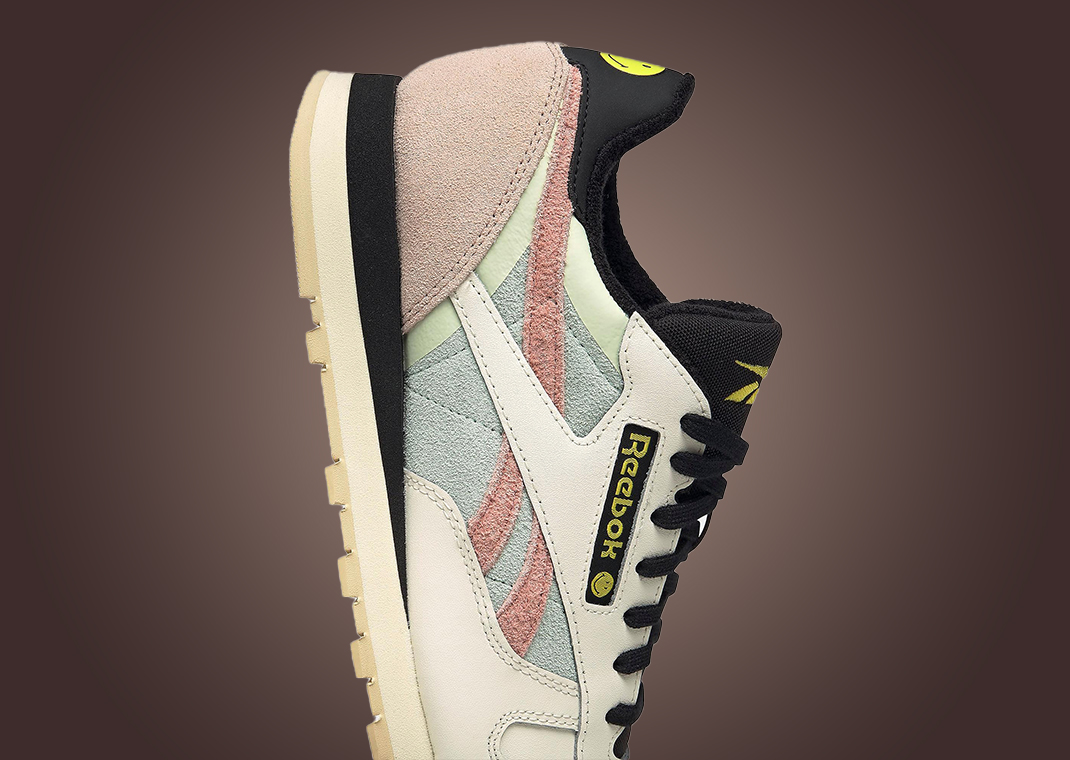 Bring Joy To Your Collection With The Smiley x Reebok Classic Leather ...