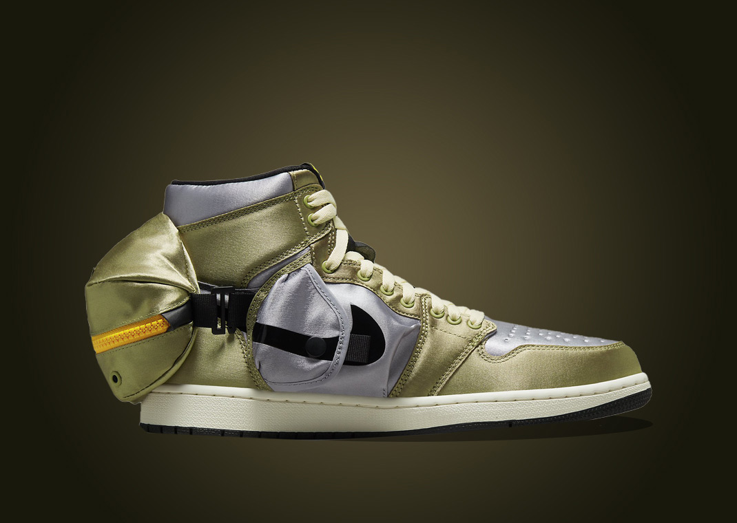 Neutral Olive and Light Steel Grey Dress This Air Jordan 1 Utility ...