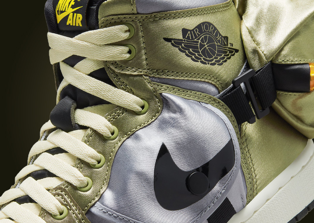 Neutral Olive and Light Steel Grey Dress This Air Jordan 1 Utility ...
