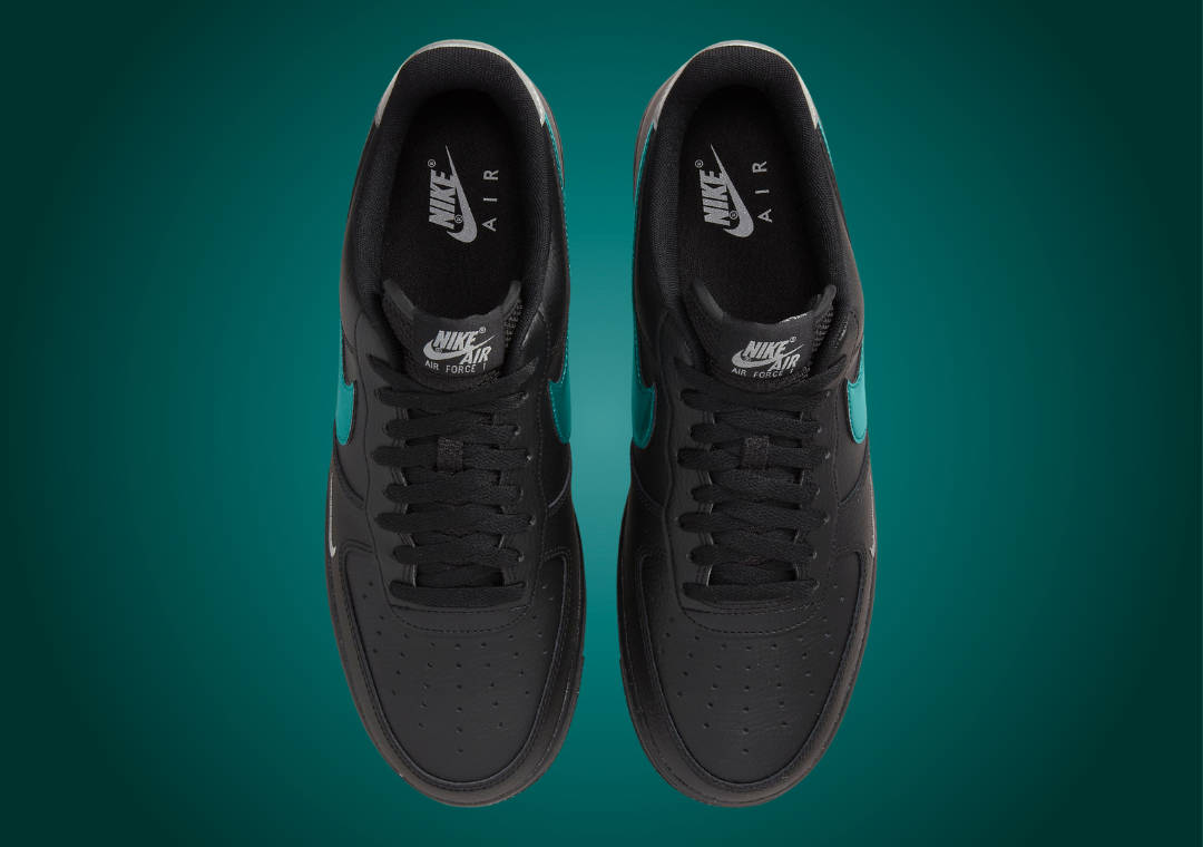 A Bolt Of Blue Lightning Shoots Through This Nike Air Force 1 Low ...