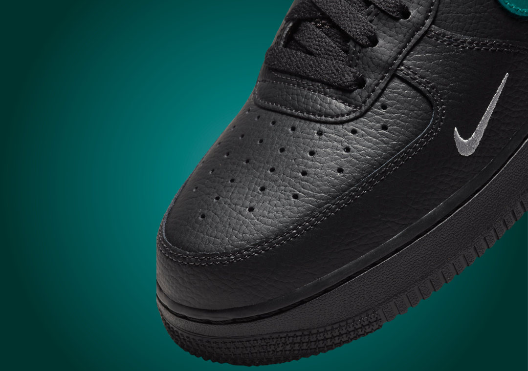 A Bolt Of Blue Lightning Shoots Through This Nike Air Force 1 Low ...