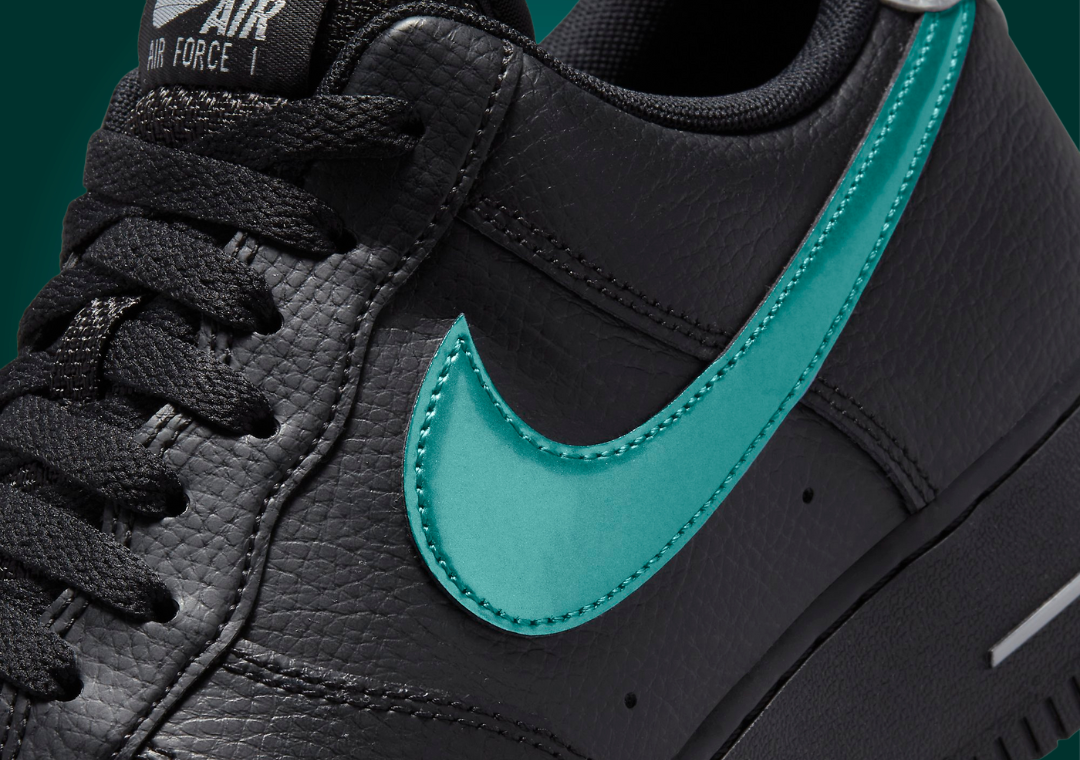 A Bolt Of Blue Lightning Shoots Through This Nike Air Force 1 Low ...