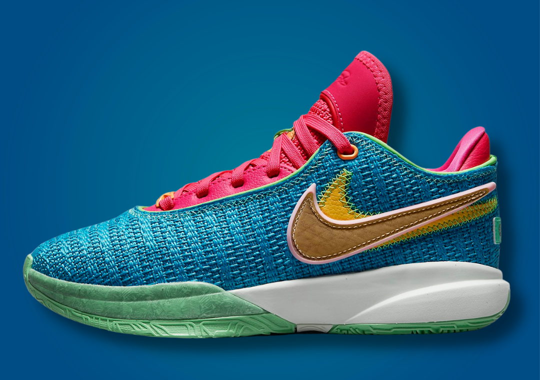 Laser Blue Dresses This Kids Exclusive Nike LeBron 20 - Sneaker News