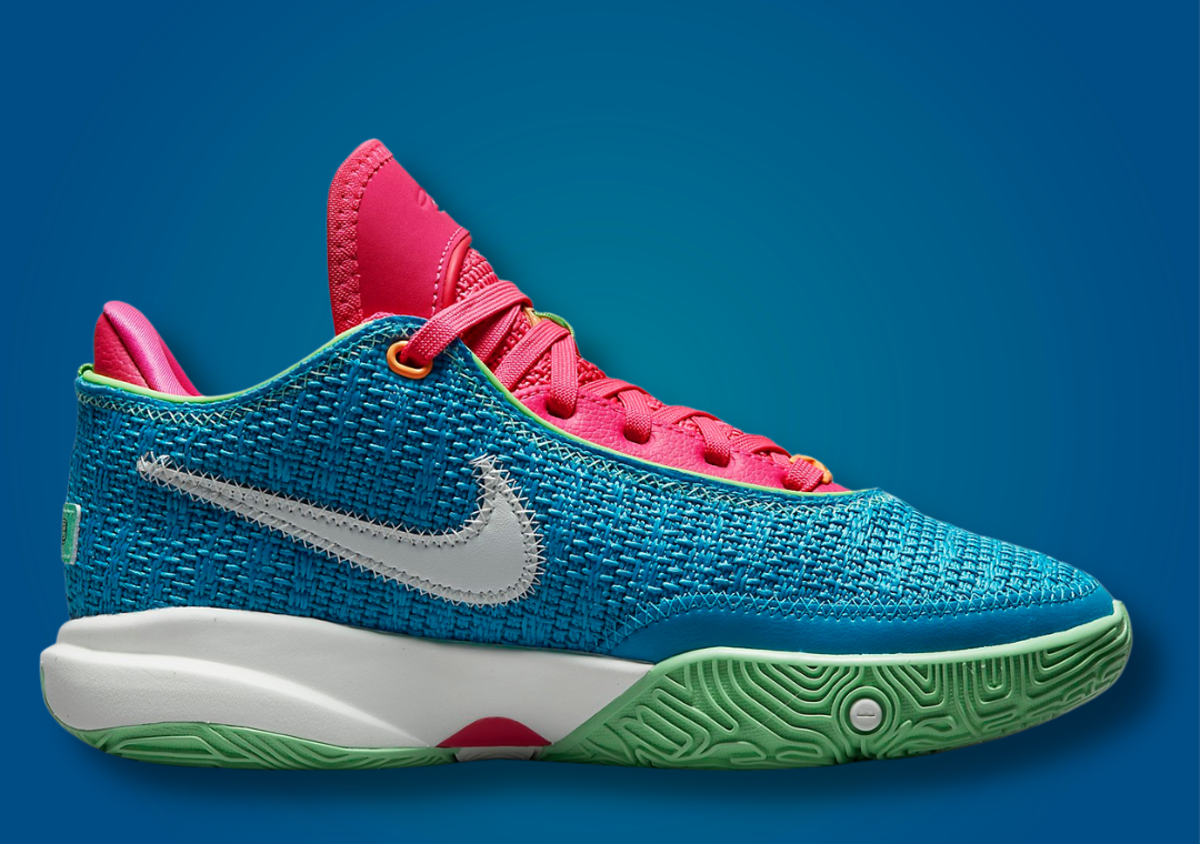 Laser Blue Dresses This Kids Exclusive Nike LeBron 20 - Sneaker News