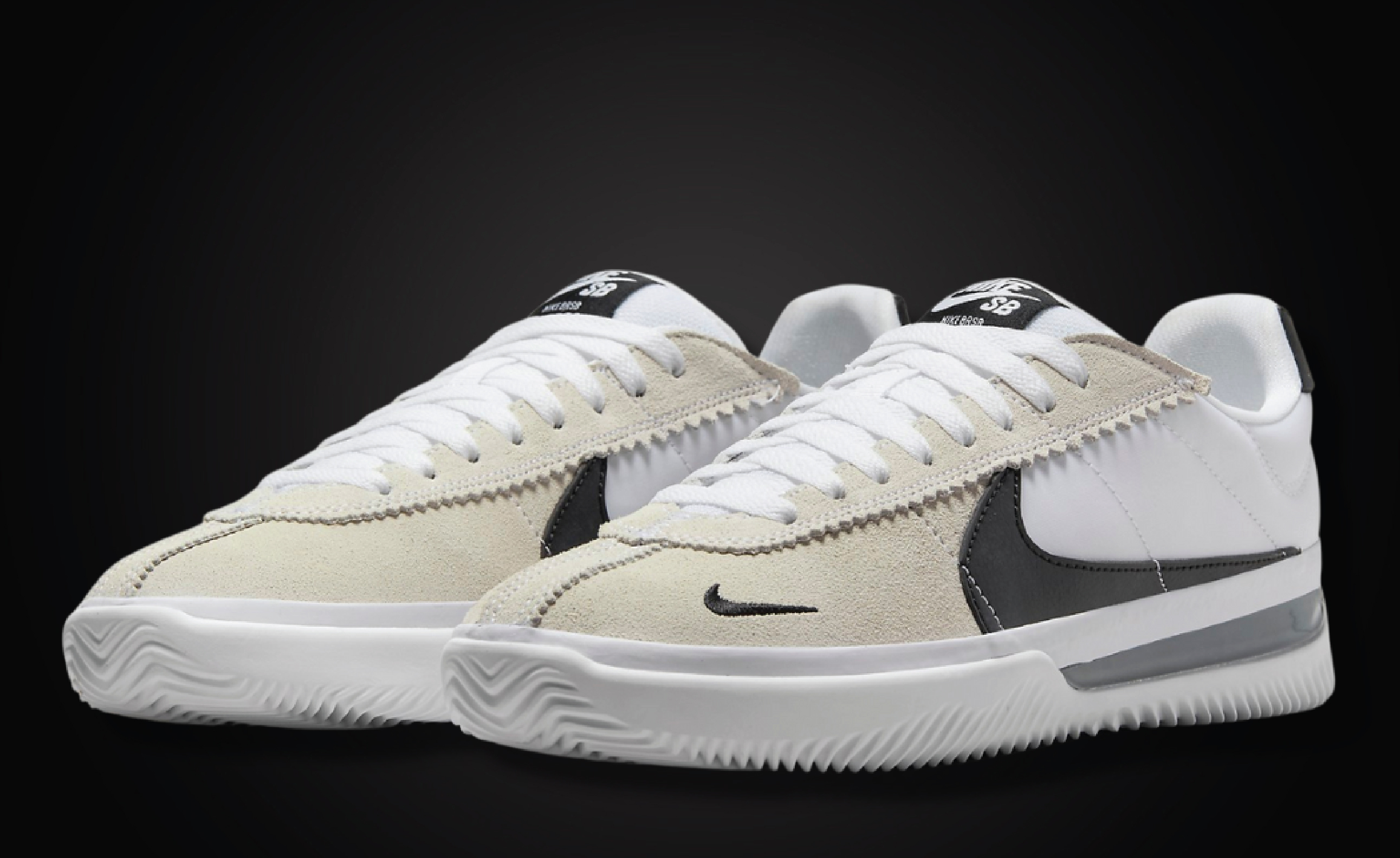 Nike's BRSB Gets A Crispy Clean White And Black Colorway - Sneaker News