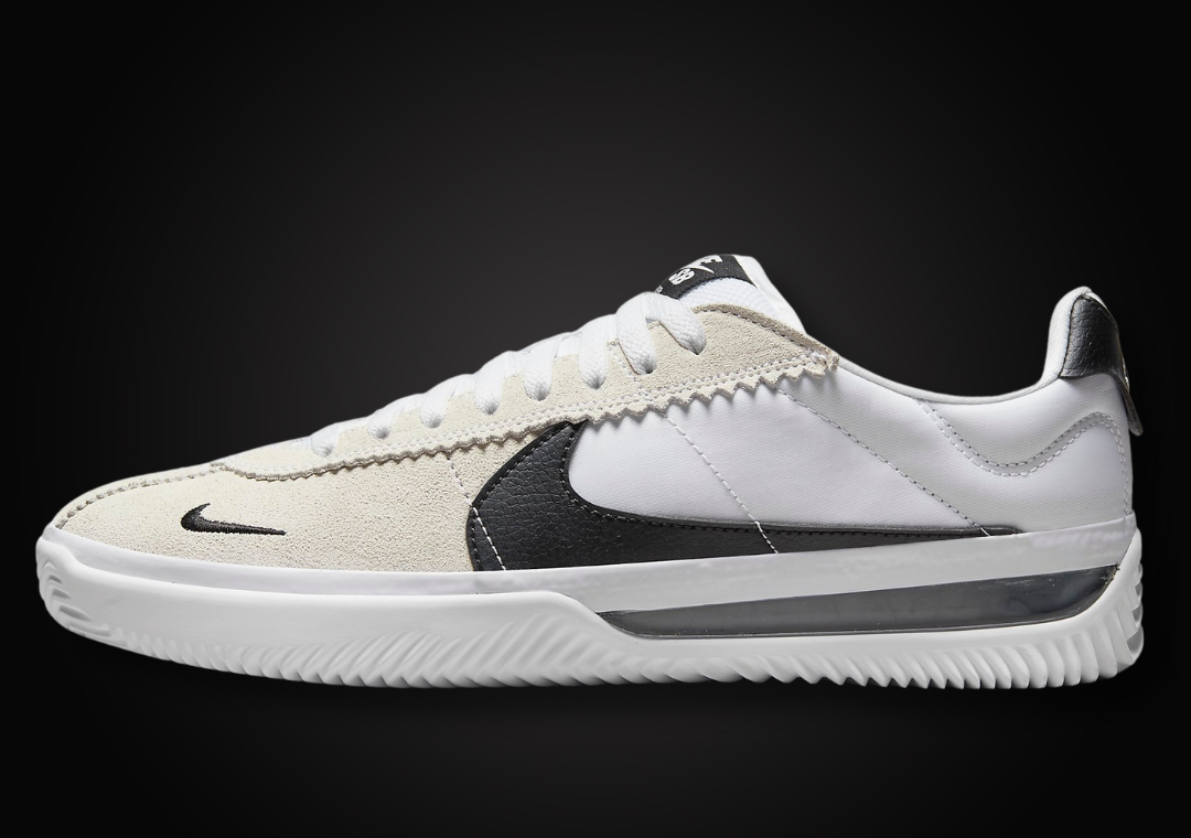 Nike's BRSB Gets A Crispy Clean White And Black Colorway - Sneaker News