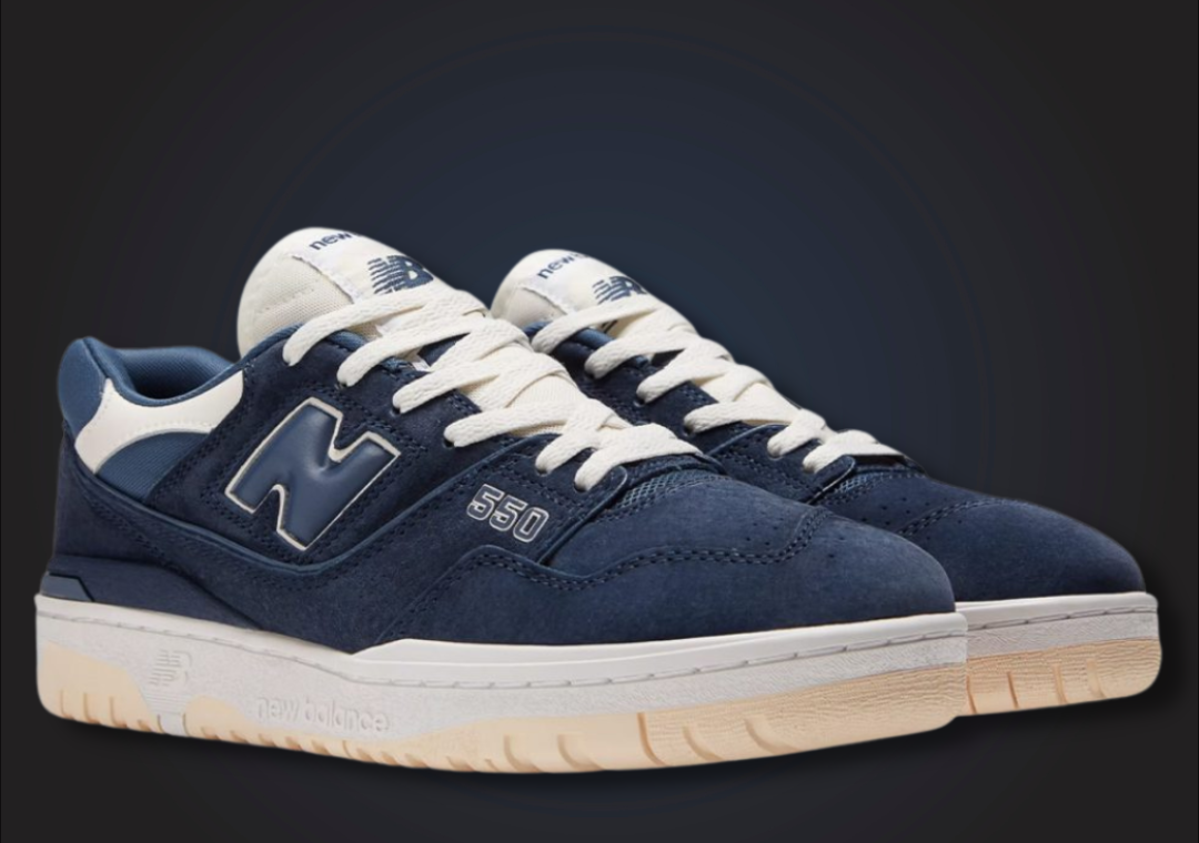 Natural Indigo Suedes Outfit The New Balance 550 - Sneaker News