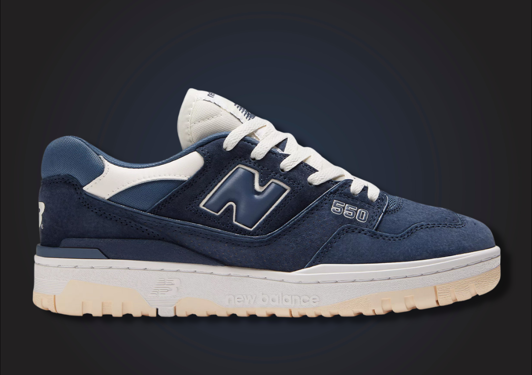 Natural Indigo Suedes Outfit The New Balance 550 - Sneaker News