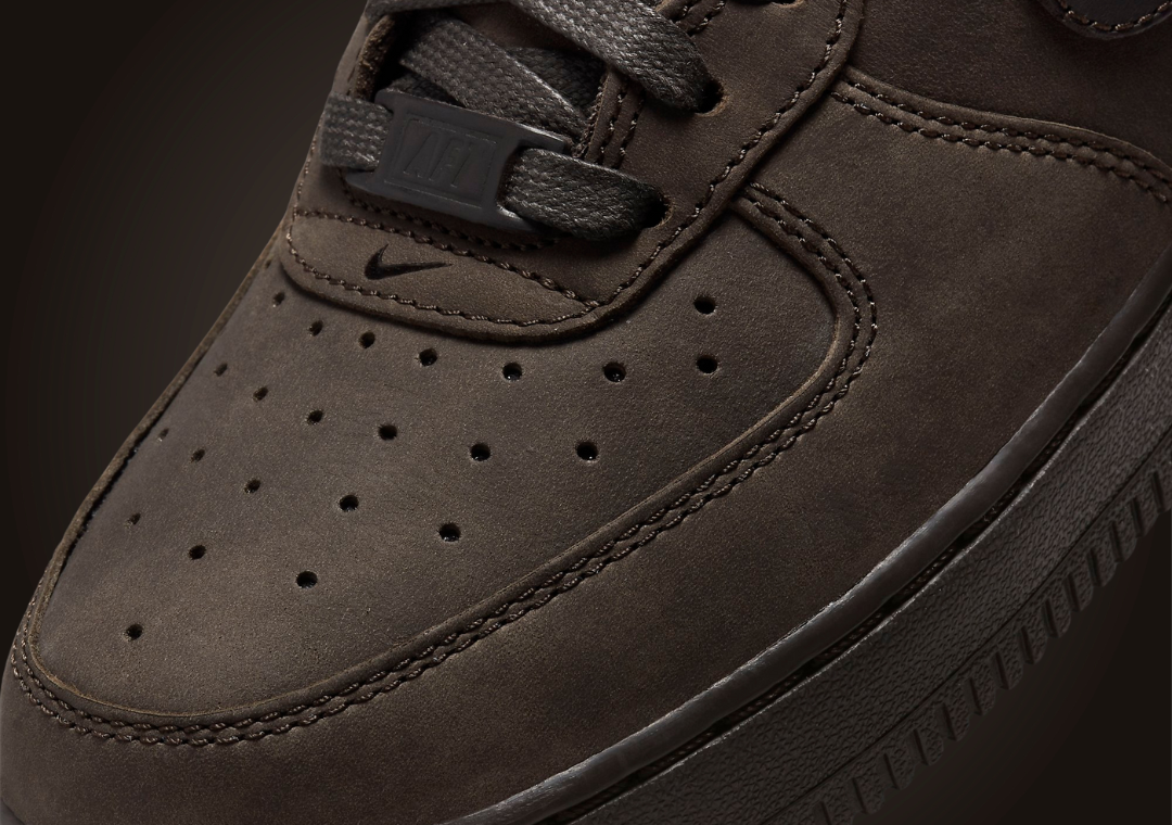 Velvet Brown Leathers Outfit The Nike Air Force 1 Low Premium - Sneaker ...