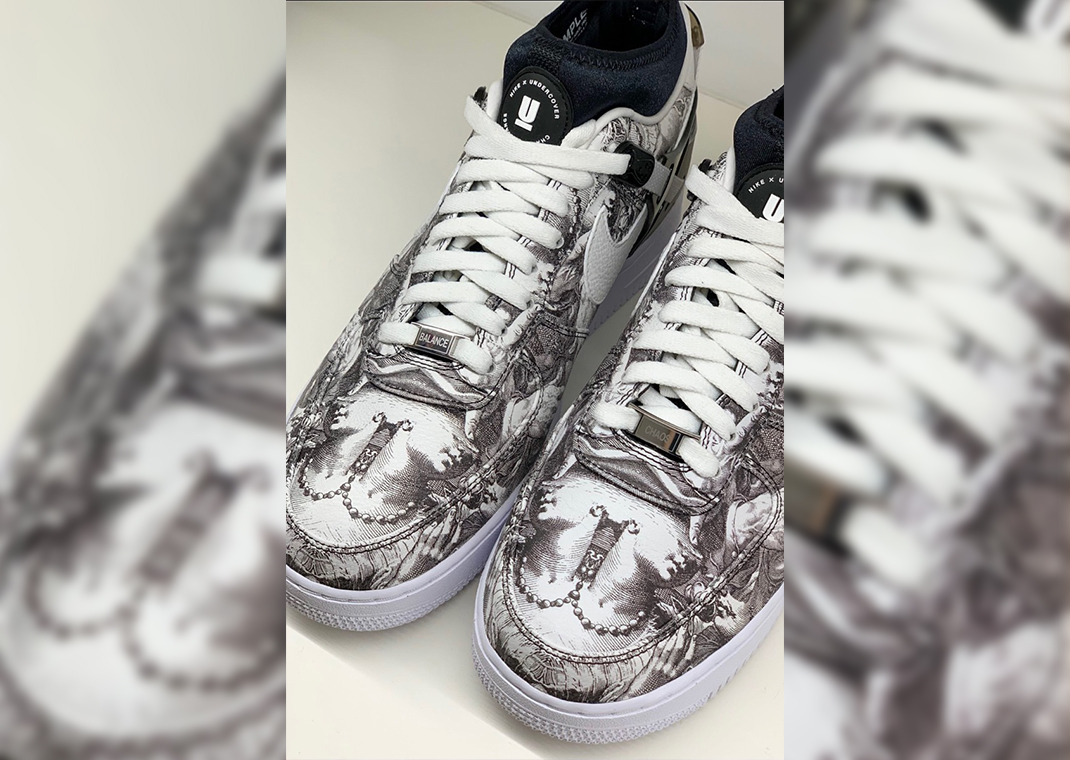 Renaissance-Style Artwork Appears On This Undercover x Nike Air Force 1 ...
