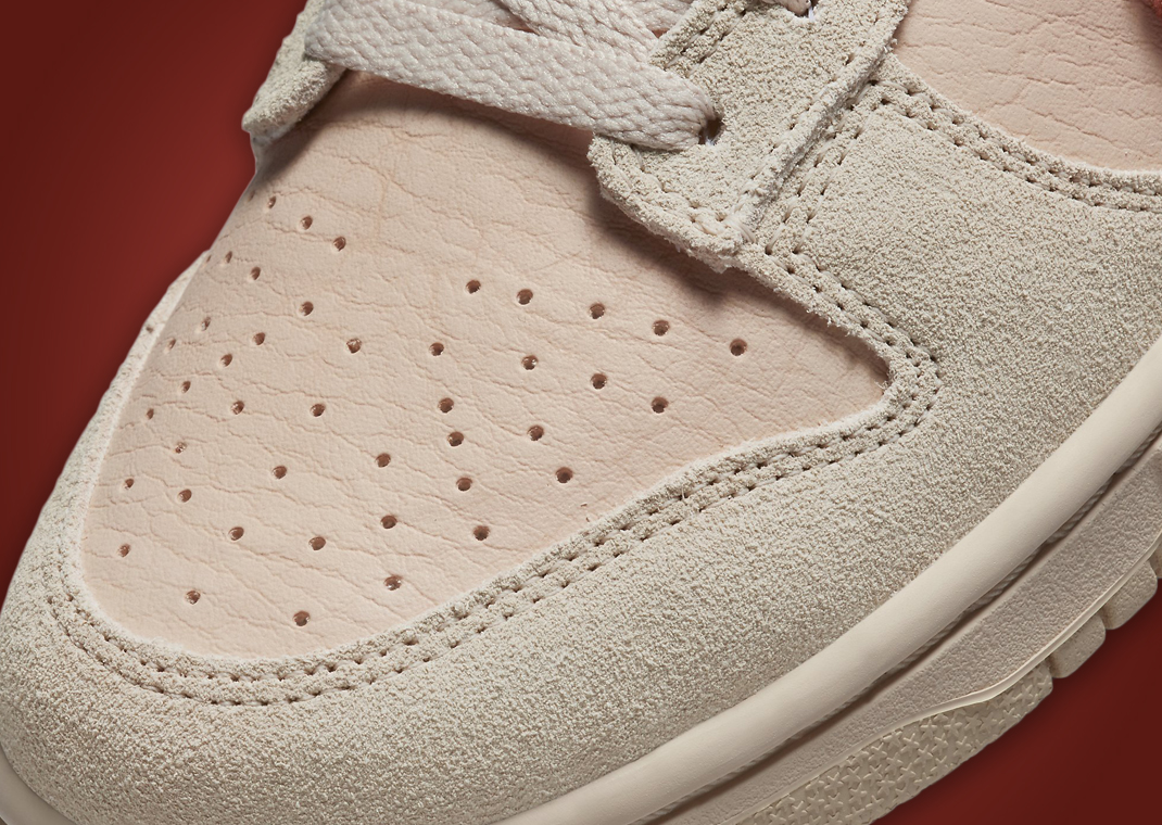 A Fuzzy Swoosh Accents This Nike Dunk Low - Sneaker News