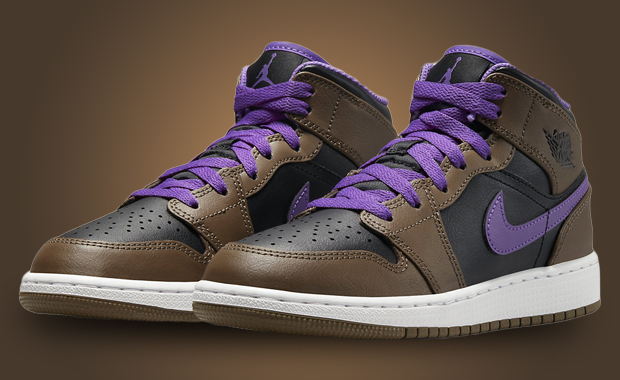 The Air Jordan 1 Mid Palomino Wild Berry Comes In Full Family Sizing ...