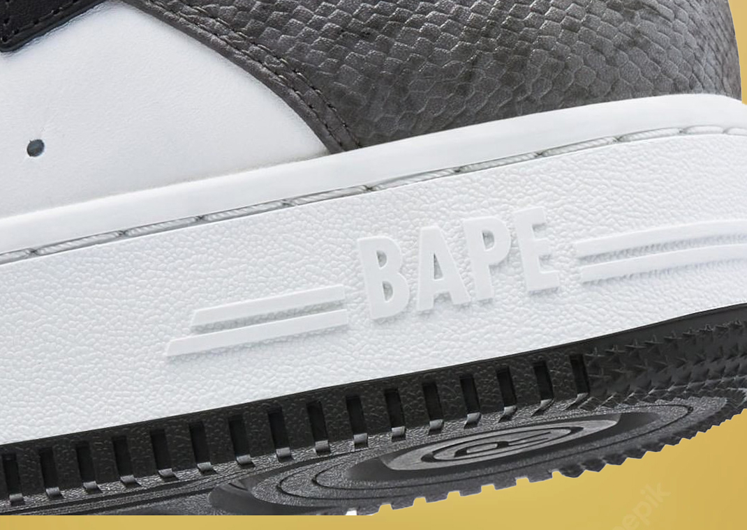 A Bathing Ape's BAPE STA Gets A Luxe Snakeskin Inspired Makeover ...