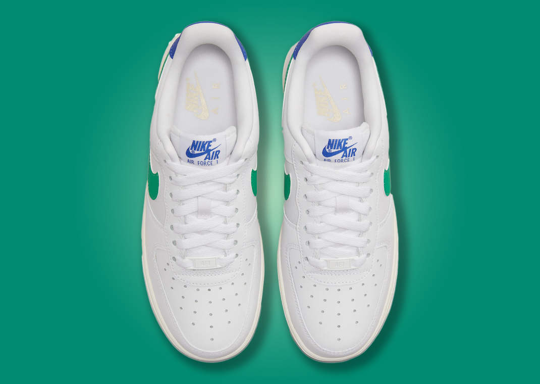 Nike's Air Force 1 Low White Stadium Green Game Royal Gets Finished ...