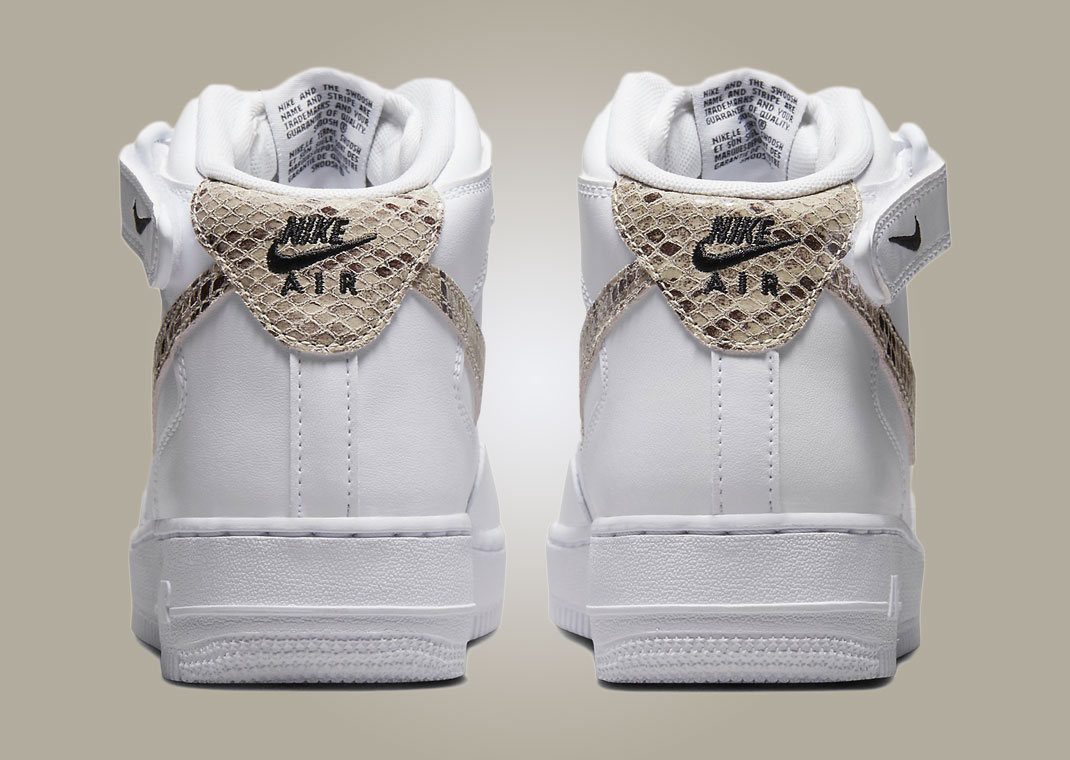 Take It Back To The 2000s With This Snakeskin Nike Air Force 1 Mid ...