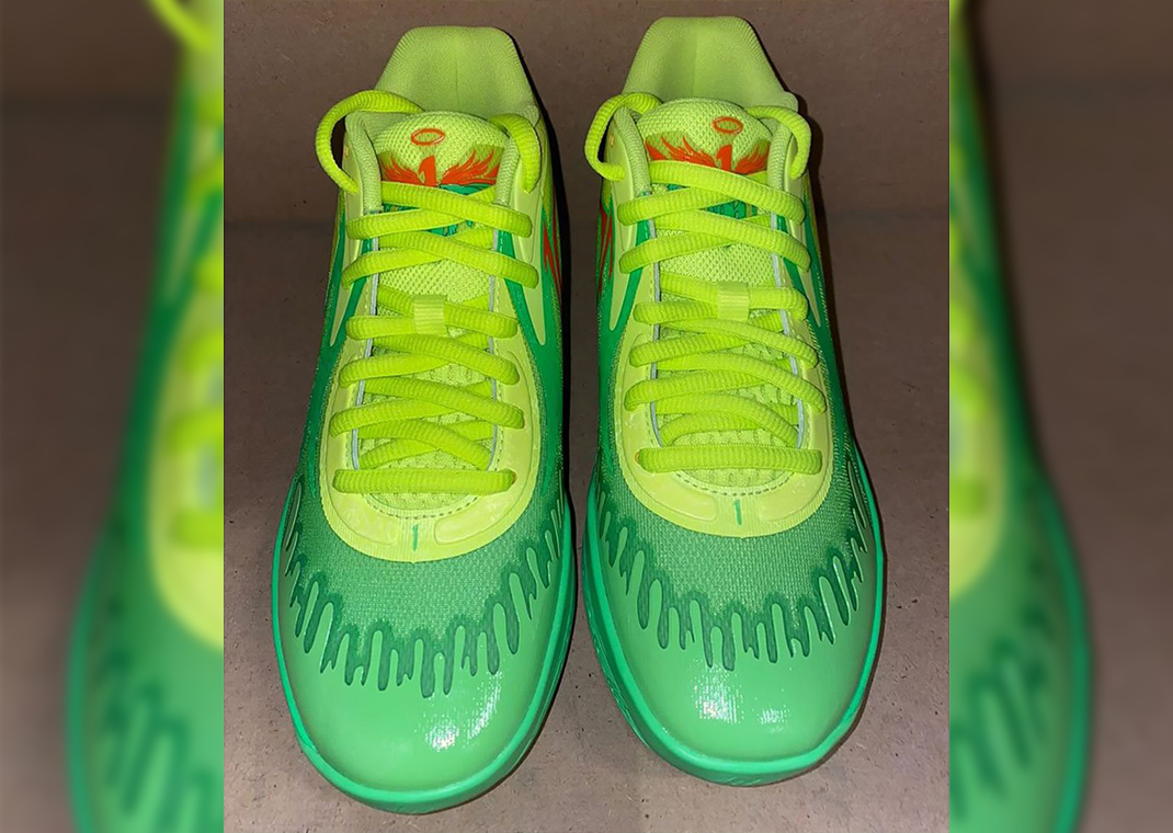 The Nickelodeon x Puma MB.02 Slime Drops December 23rd - Sneaker News