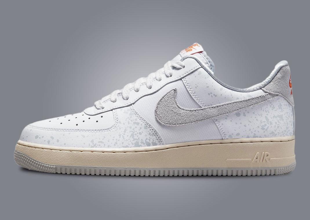 Grey Paint Splatter Takes Over This Nike Air Force 1 Low - Sneaker News