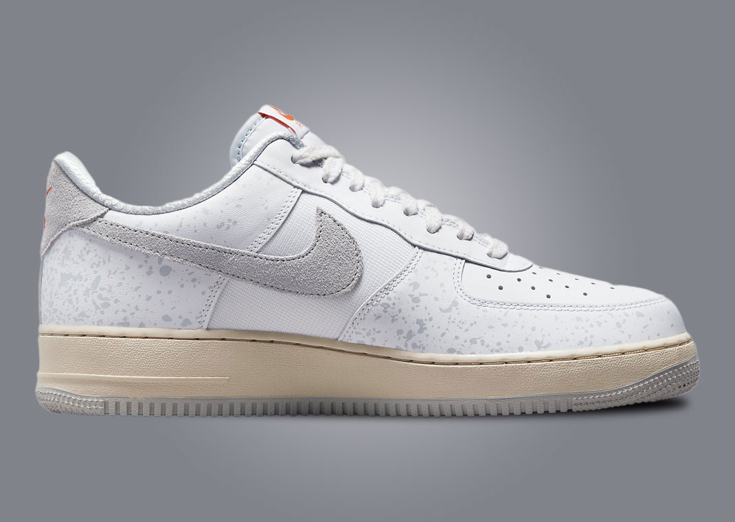 Grey Paint Splatter Takes Over This Nike Air Force 1 Low - Sneaker News