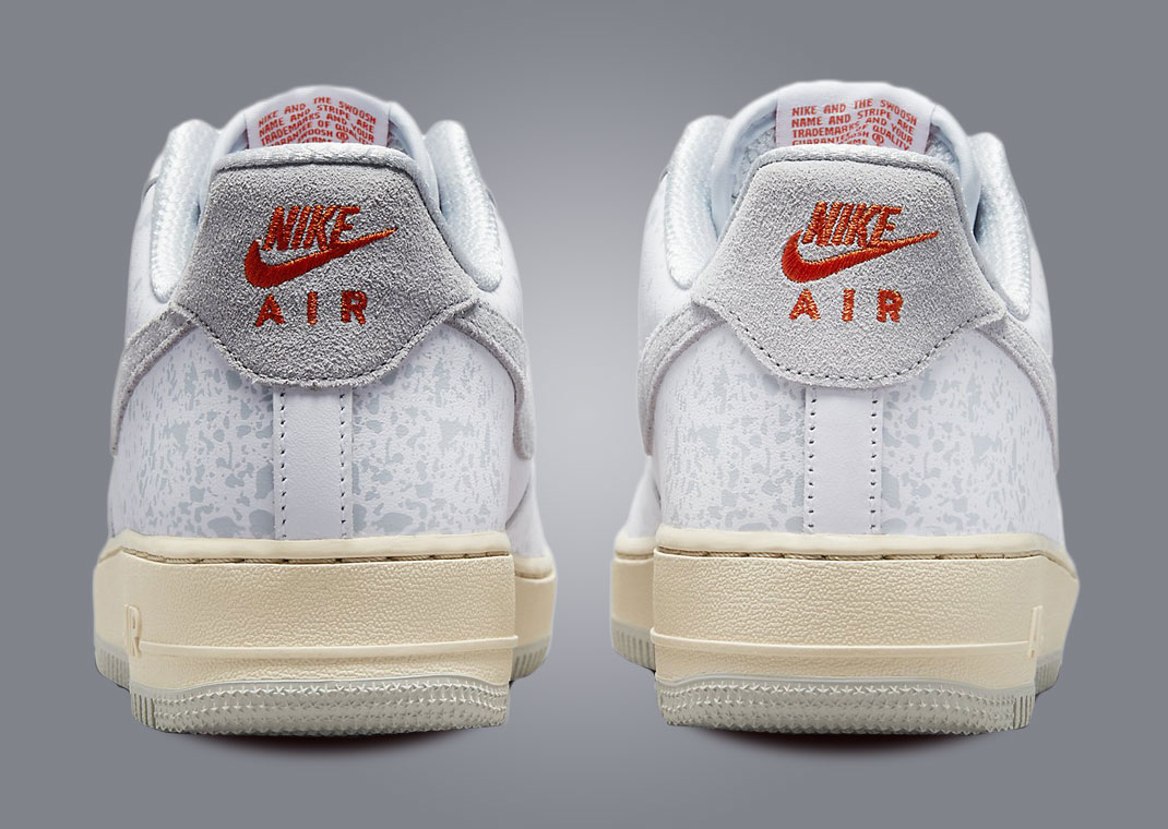 Grey Paint Splatter Takes Over This Nike Air Force 1 Low - Sneaker News