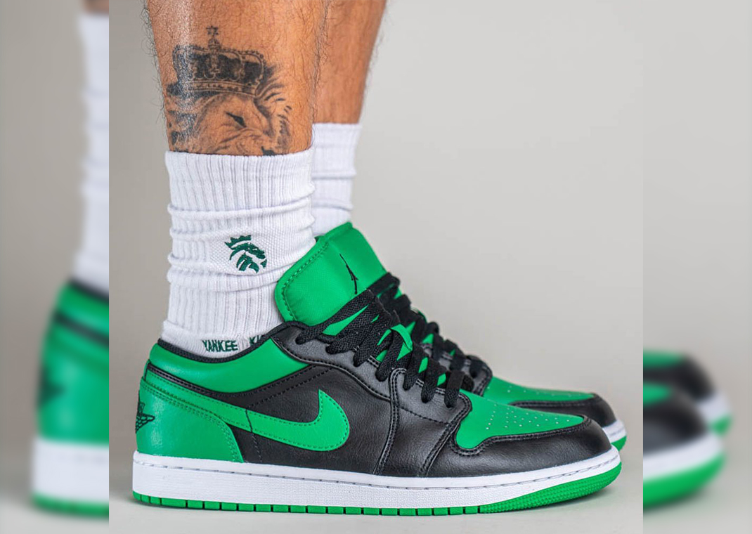 Complete The Trifecta With The Air Jordan 1 Low Celtics - Sneaker News