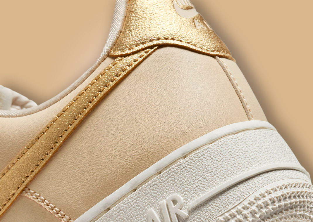 Luxe Metallic Gold Swooshes Adorn The Nike Air Force 1 Low - Sneaker News