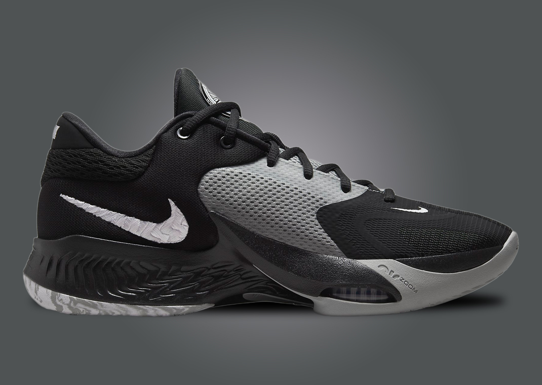 The Nike Zoom Freak 4 Black Light Smoke Grey Makes An Understated ...