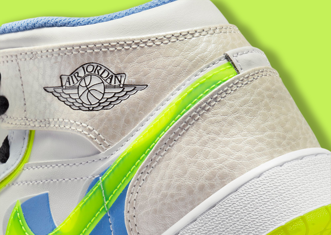 We're Getting Holographic Vibes From The Air Jordan 1 Mid SE TPU ...