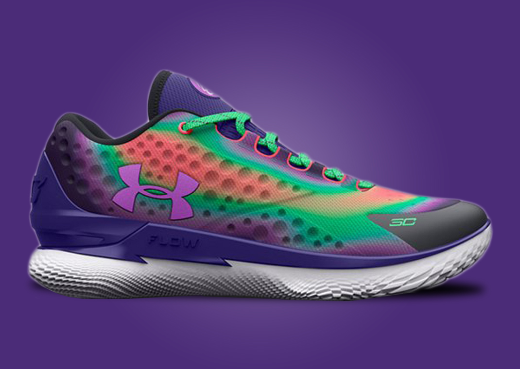 Stephen Curry Unleashes The Under Armour Curry 1 Low Flowtro Northern Lights - Sneaker News