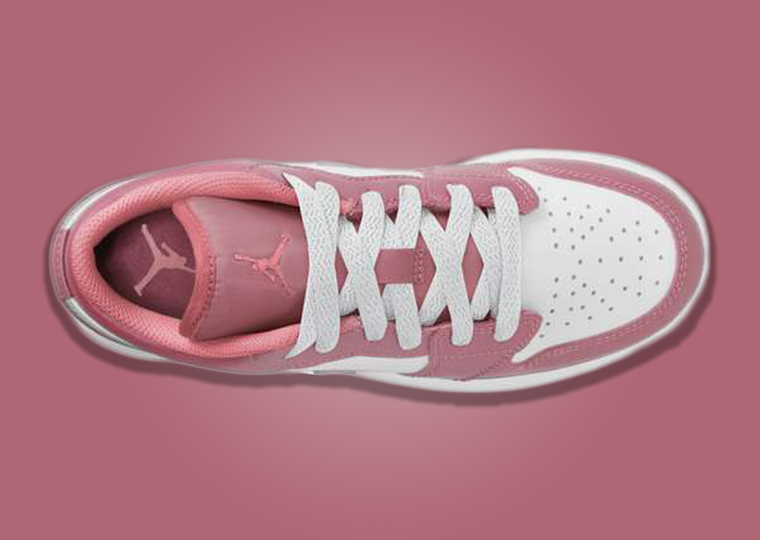 This Air Jordan 1 Low Gets Served Up In Strawberries & Cream - Sneaker News