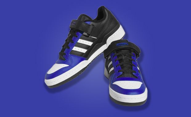 The adidas Forum Low Gets The Blue Toe Treatment - Sneaker News