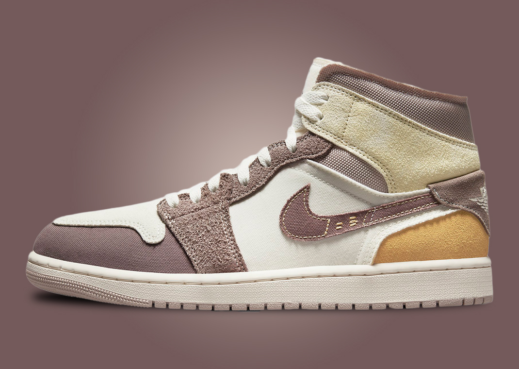 The Air Jordan 1 Mid Craft SE Taupe Haze Is Coming In Full Family ...