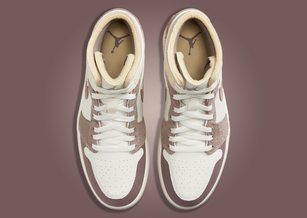 The Air Jordan 1 Mid Craft SE Taupe Haze Is Coming In Full Family ...