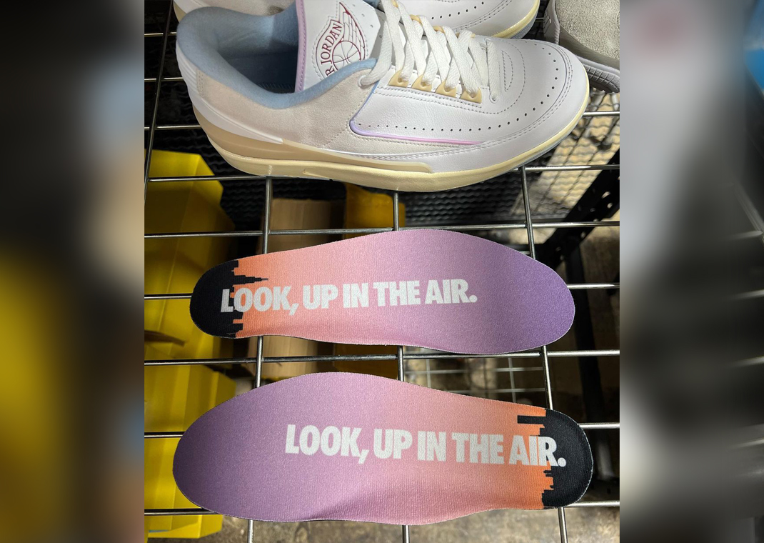 This Air Jordan 2 Low Wants You to Look Up In The Air - Sneaker News