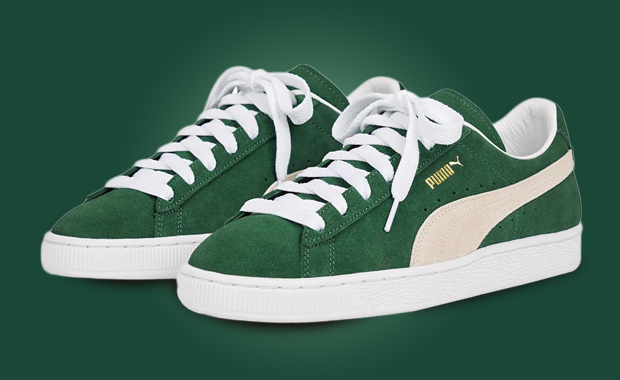 The JJJJound x Puma Suede Surfaces In A Green Colorway - Sneaker News