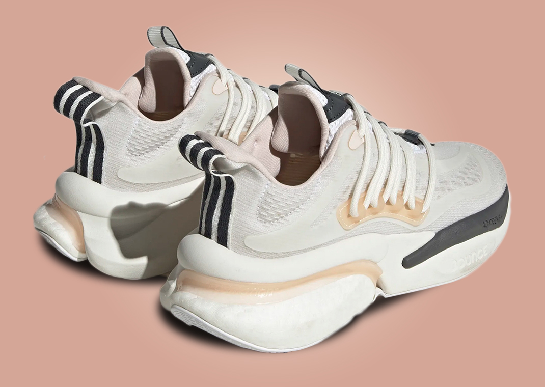 adidas' AlphaBOOST v1 Debuts In A Clean Cloud White Colorway - Sneaker News